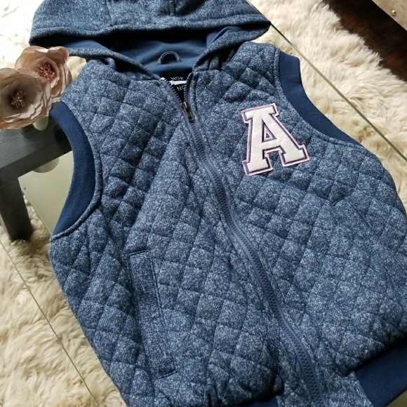 Nok Nok | Jackets & Coats | Nok Nok A Varsity Style Quilted Zippered ...